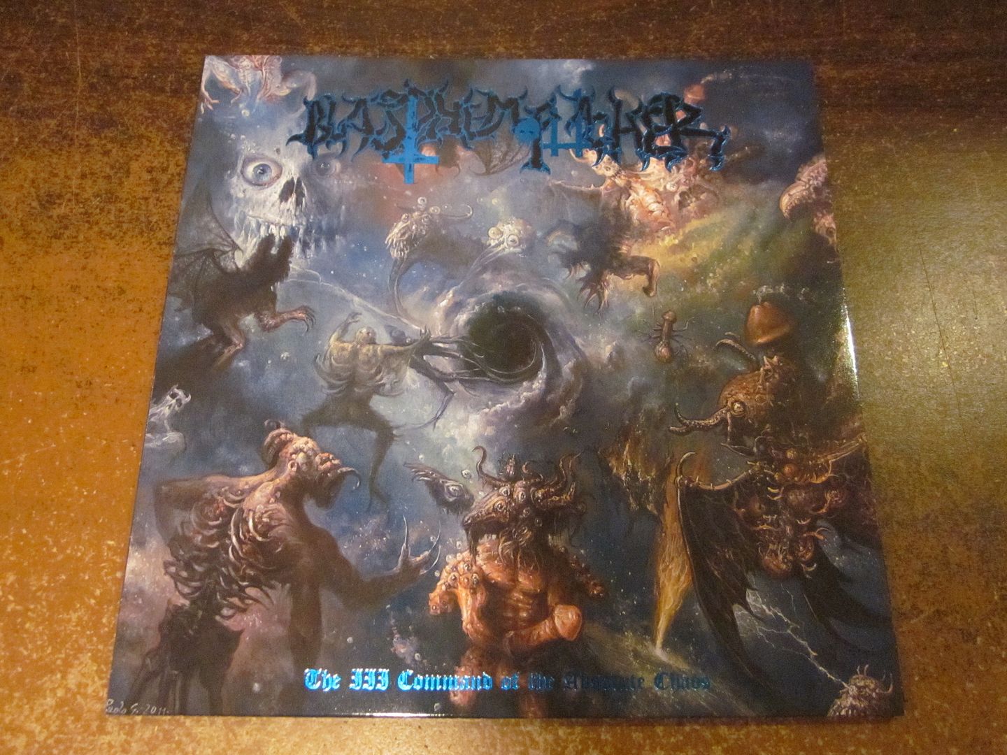 Blasphemophagher The Iii Command Of The Absolute Chaos 12 Lp